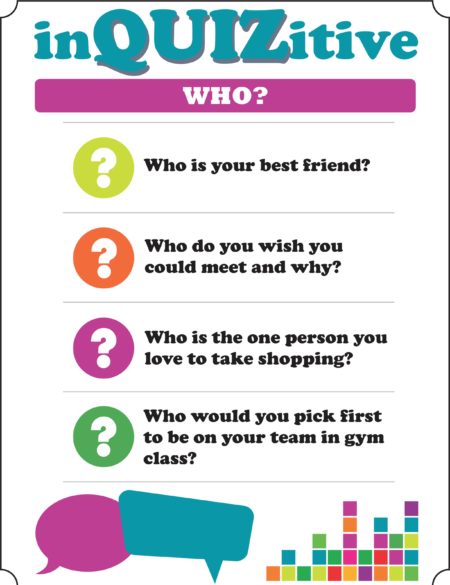 Day 8 What? Who? Where? Questions - Growing Play