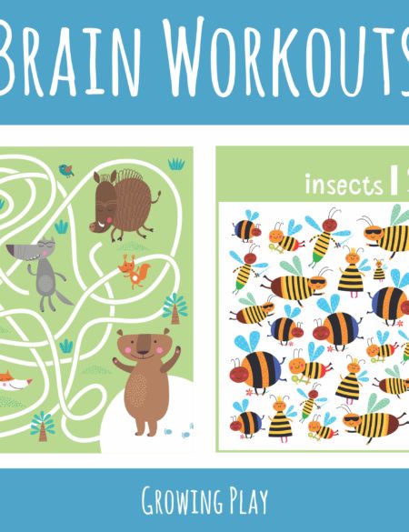 Spring Visual Perceptual Puzzles - Growing Play