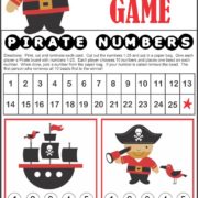 Pirate Connect the Dots - Free Printable from Growing Play - Growing Play
