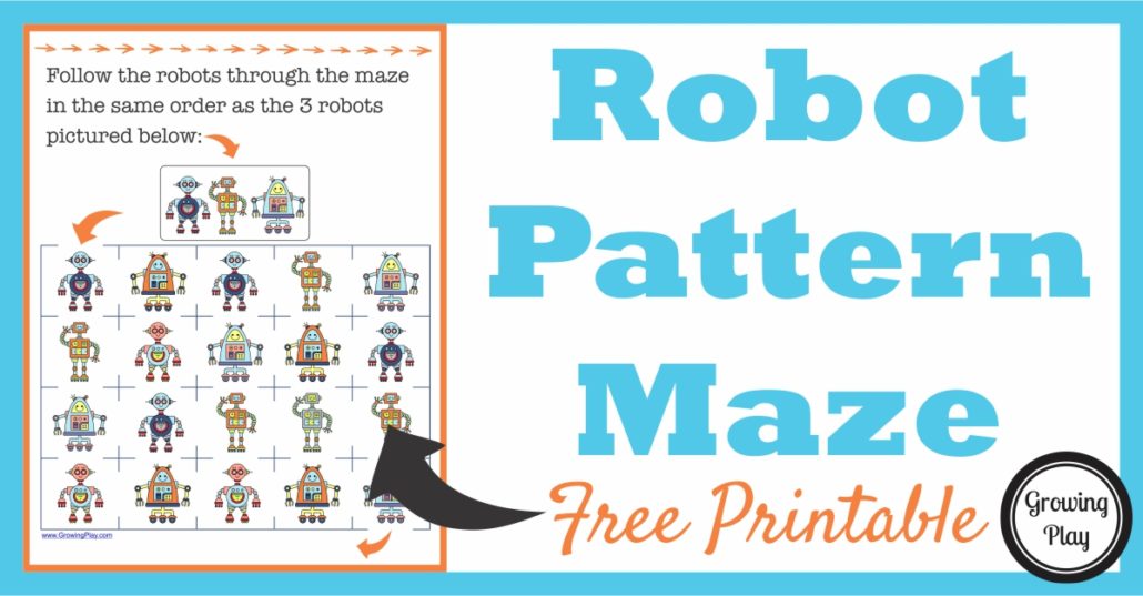 Robot Pattern Maze - Visual Discrimination and Visual Motor Skills ...