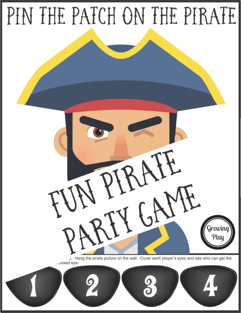 Pirate Party Games - Growing Play