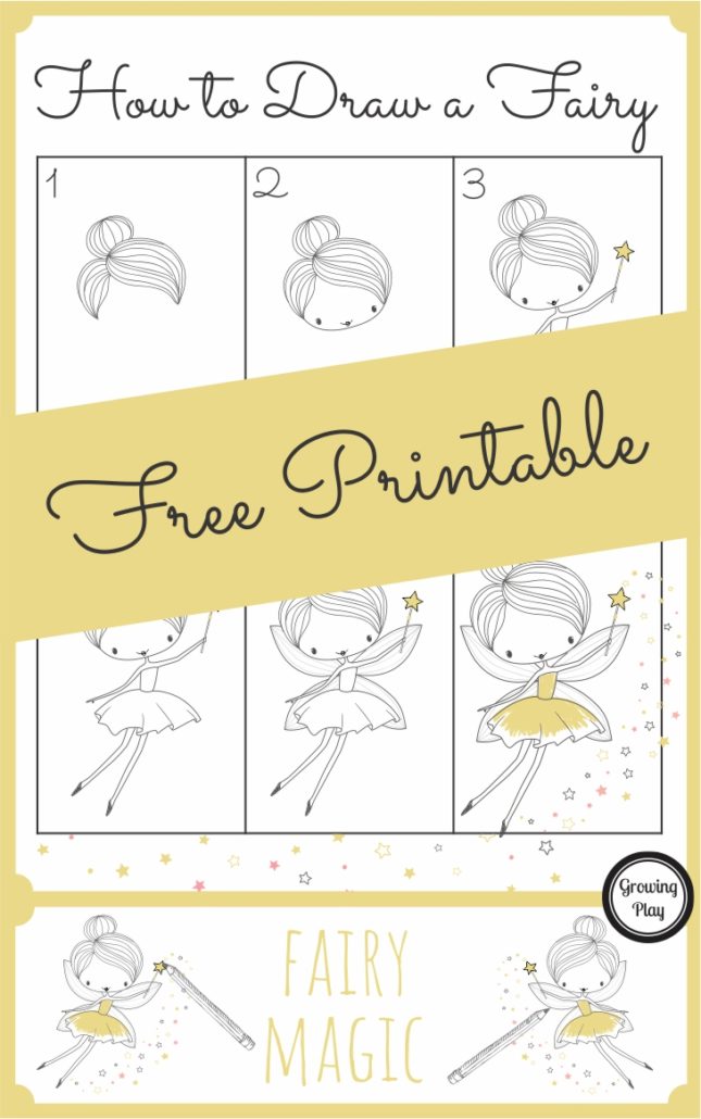 How to Draw a Fairy - Growing Play