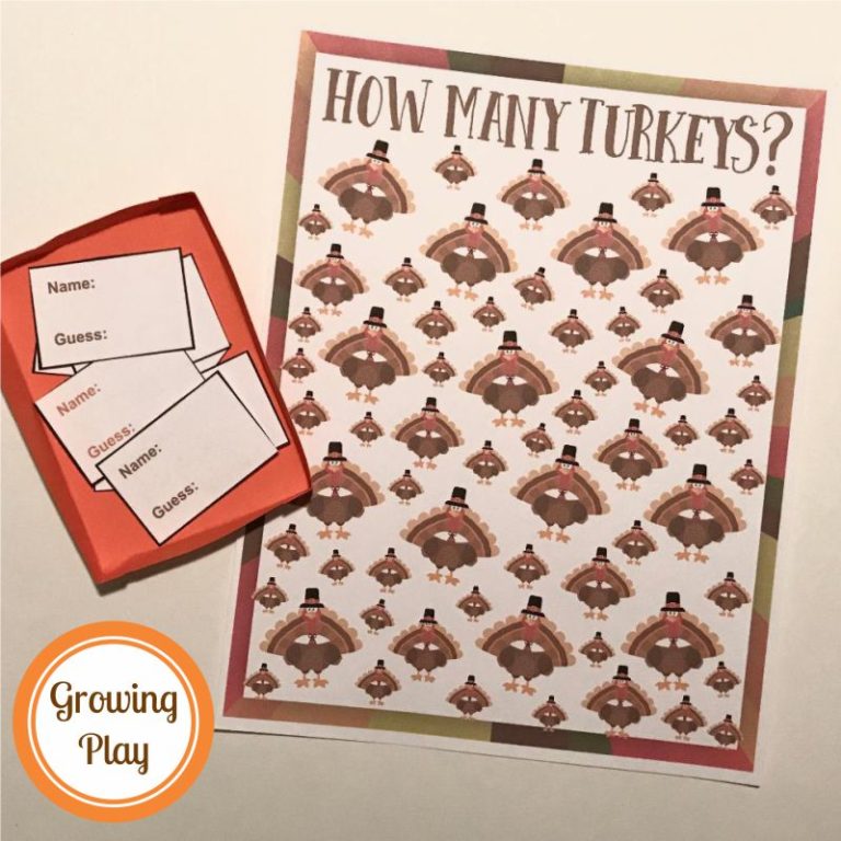 Free Thanksgiving Scavenger Hunts for Home and School - Growing Play