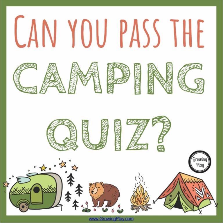 Camping Quiz - Fun Facts about Camping - Growing Play