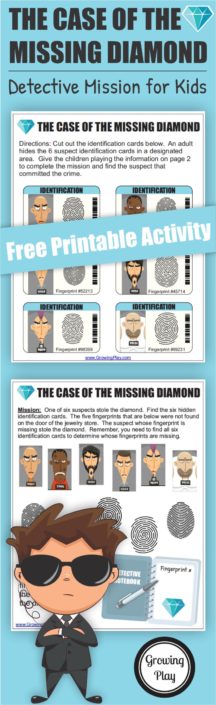 Detective Fingerprint Mission - The Case of the Missing Diamond ...