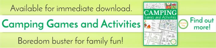 Camping Maze Printable - FREE - Growing Play