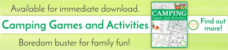 Camping Maze Printable - FREE - Growing Play