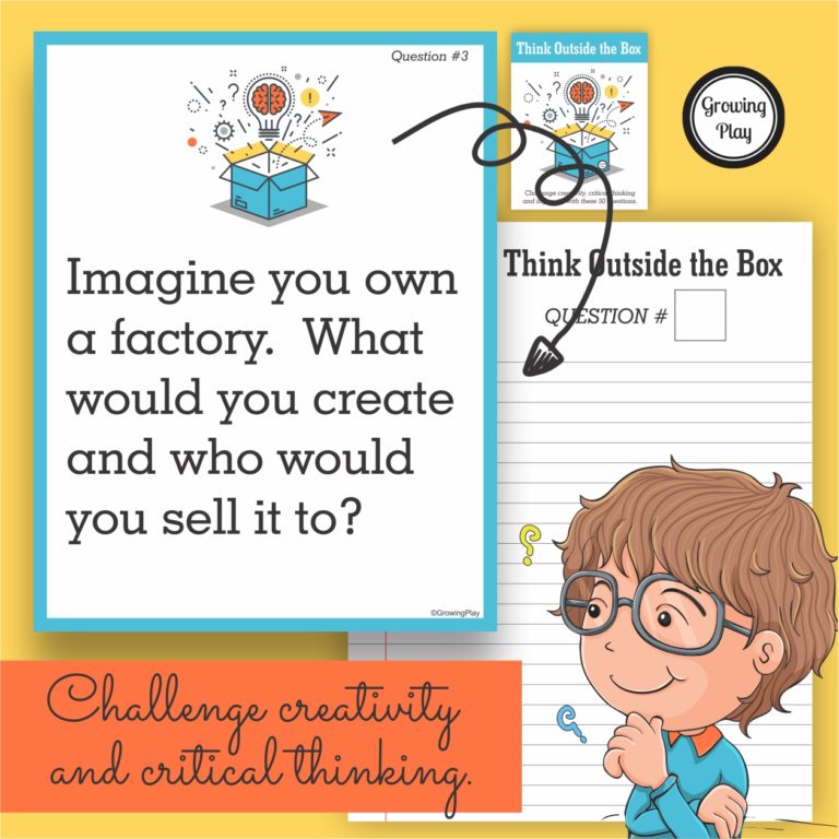 Challenge Creativity and Critical Thinking - Growing Play