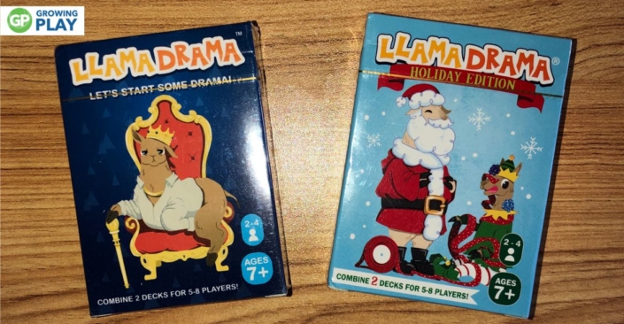 Card Game Review - Llama Drama - Growing Play