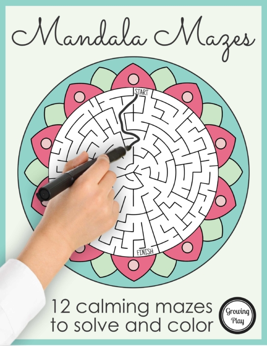Dog Maze PDF Free Printable - Growing Play