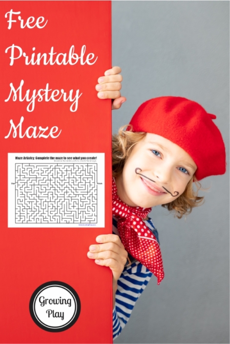 Mystery Maze Artistry For Kids - Growing Play