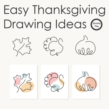 Thanksgiving Drawing Ideas - Growing Play