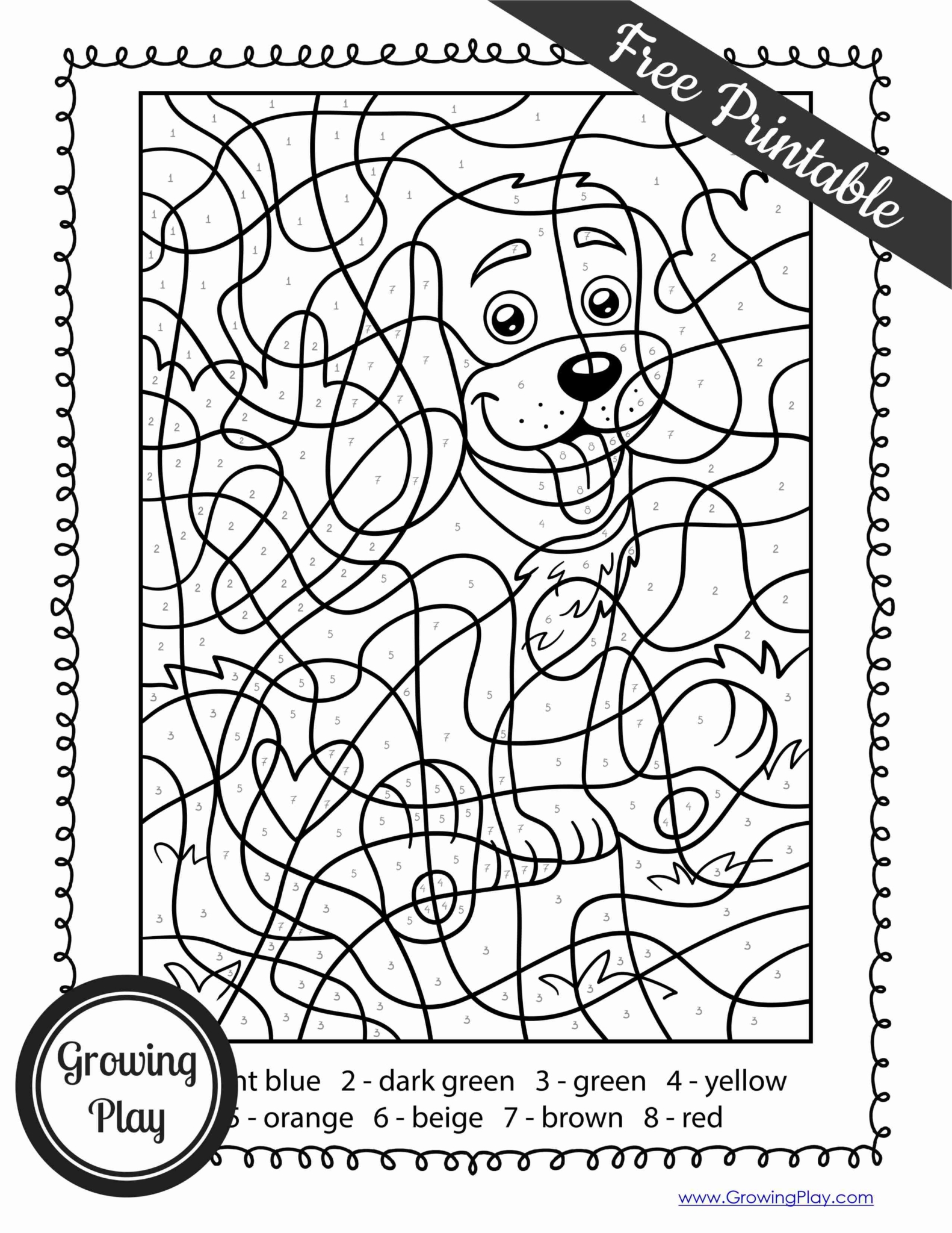 Dog Facts for Kids - Growing Play