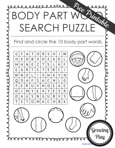 Human Body Facts for Kids - Growing Play