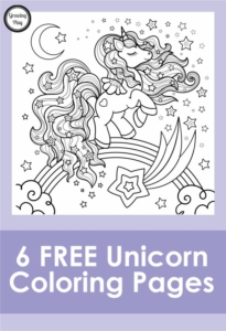 Fancy Unicorn Coloring Pages - FREE Printables - Growing Play