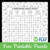 Careers Word Search Puzzle and Answers - Growing Play