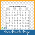 Word Search Puzzles Printable - Growing Play
