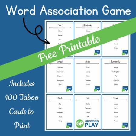 Taboo Cards Printable - Free for Game Night - Growing Play