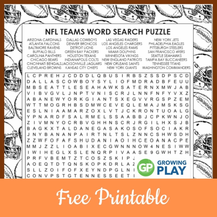 100 Hard Word Search Puzzles Printable - FREE - Growing Play