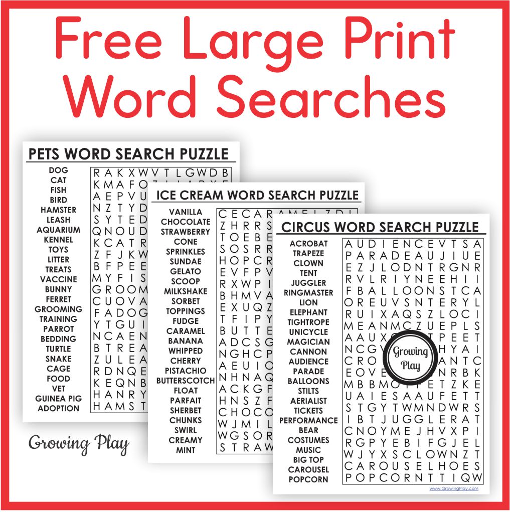 Music Word Search Puzzles Printable