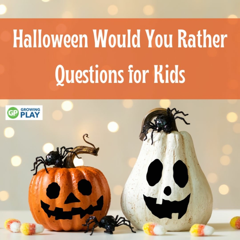 Would You Rather Halloween Questions for Kids - Growing Play
