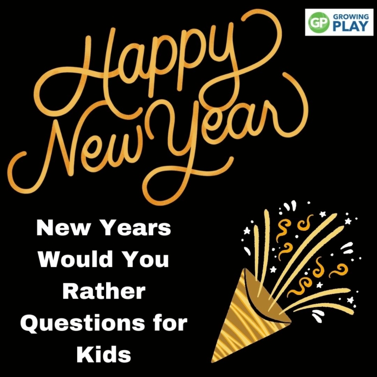 New Years Would You Rather for Kids Questions - FREE Printable ...