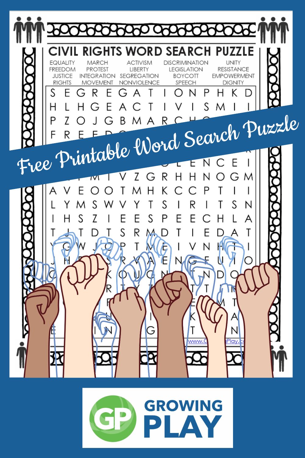 Civil Rights Word Search Free Printable Growing Play civil-rights-word-search-free-printable-growing-play