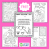 Color Your Heart Out Free Printable - Growing Play