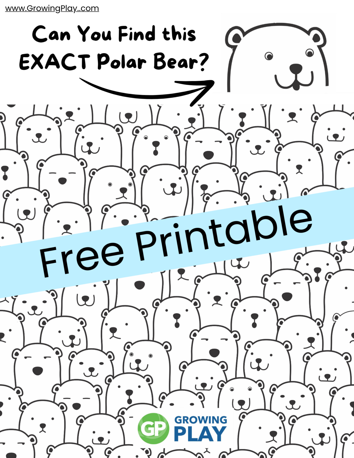 February 27 International Polar Bear Day - Growing Play
