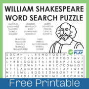 Word Search Puzzles Printable - Growing Play