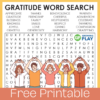 Word Search Puzzles Printable - Growing Play