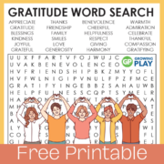 Word Search Puzzles Printable - Growing Play
