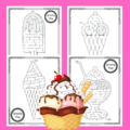 Ice Cream Mazes Printable Free PDF - Growing Play