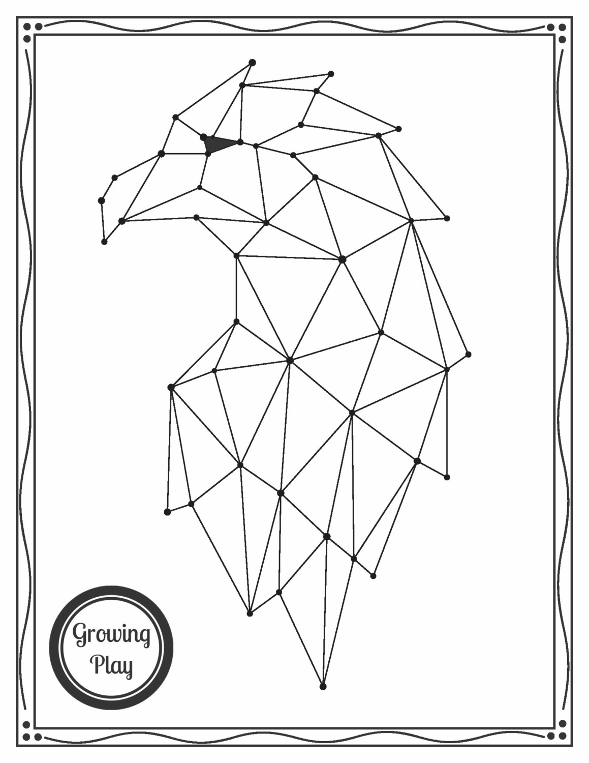 Eagle Coloring Pages Free Printable Set - Growing Play