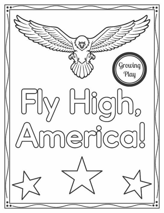 Eagle Coloring Pages Free Printable Set - Growing Play