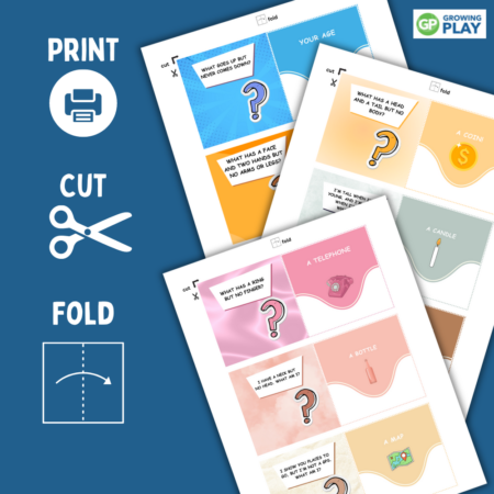 Free Riddles for Kids Printable - Growing Play