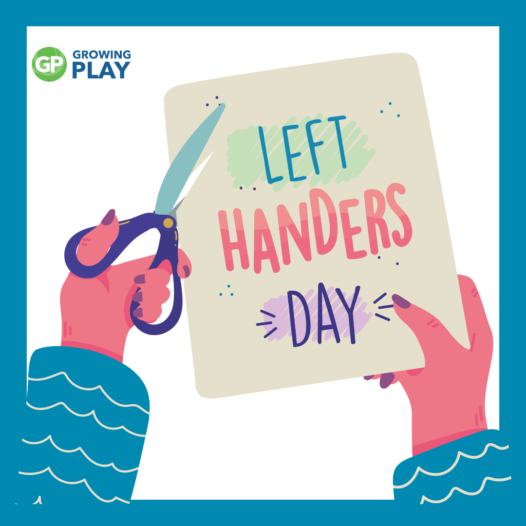 Left Handers Day Fact for Kids - Growing Play